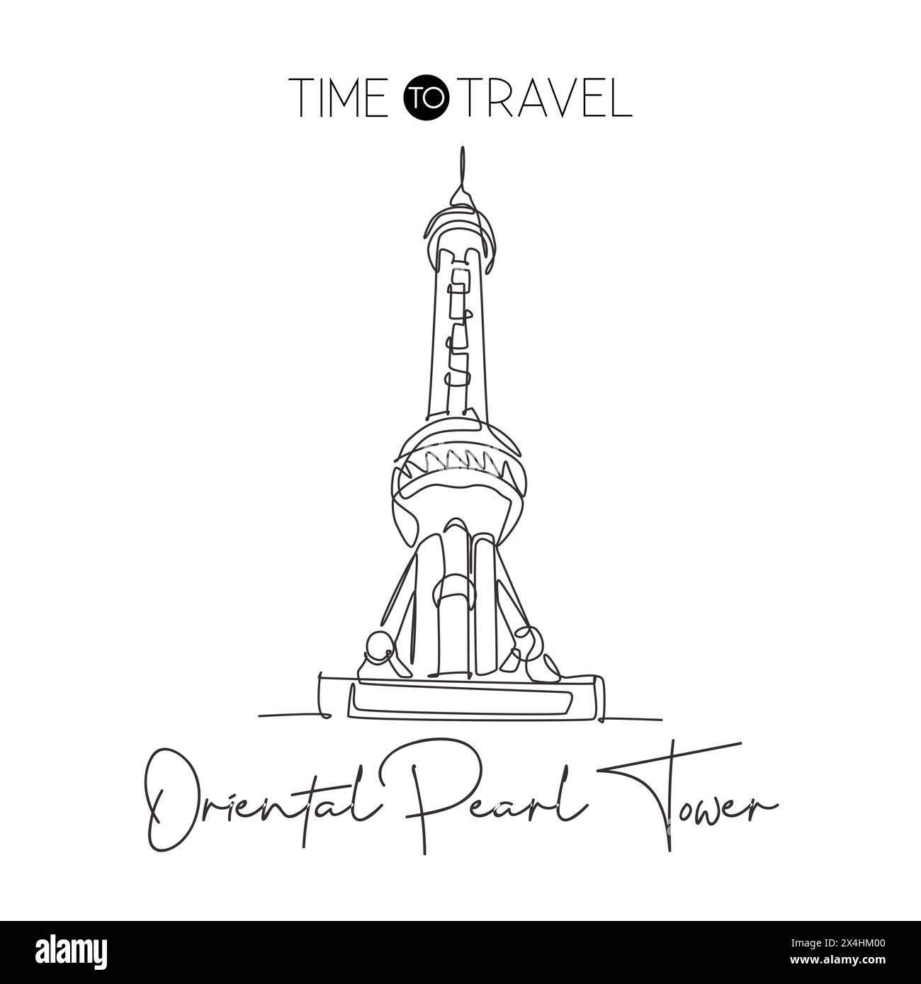 Depok, Indonesia - August 6, 2019: Single continuous line drawing ...