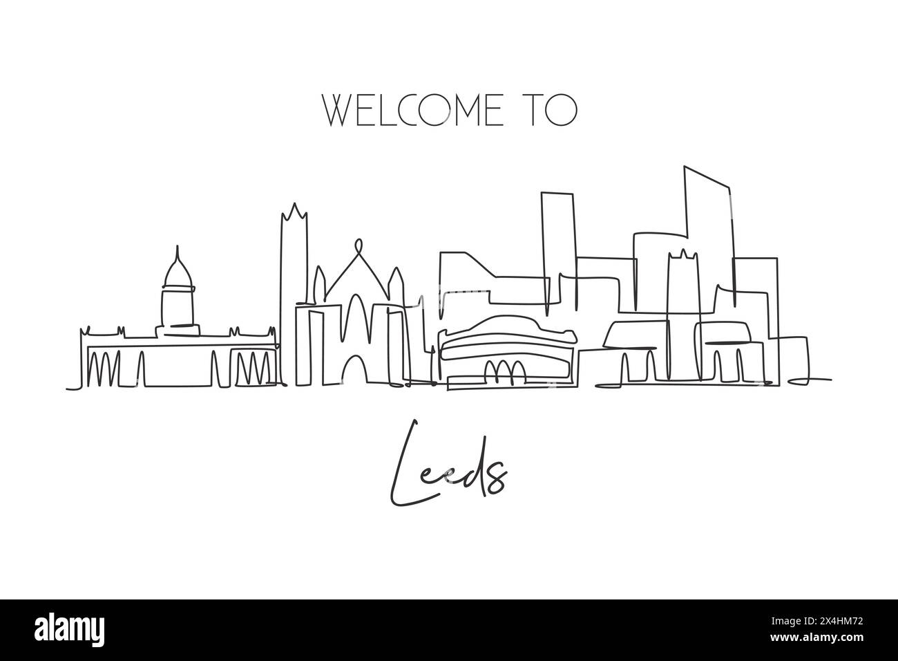 The home of leeds united Stock Vector Images - Alamy