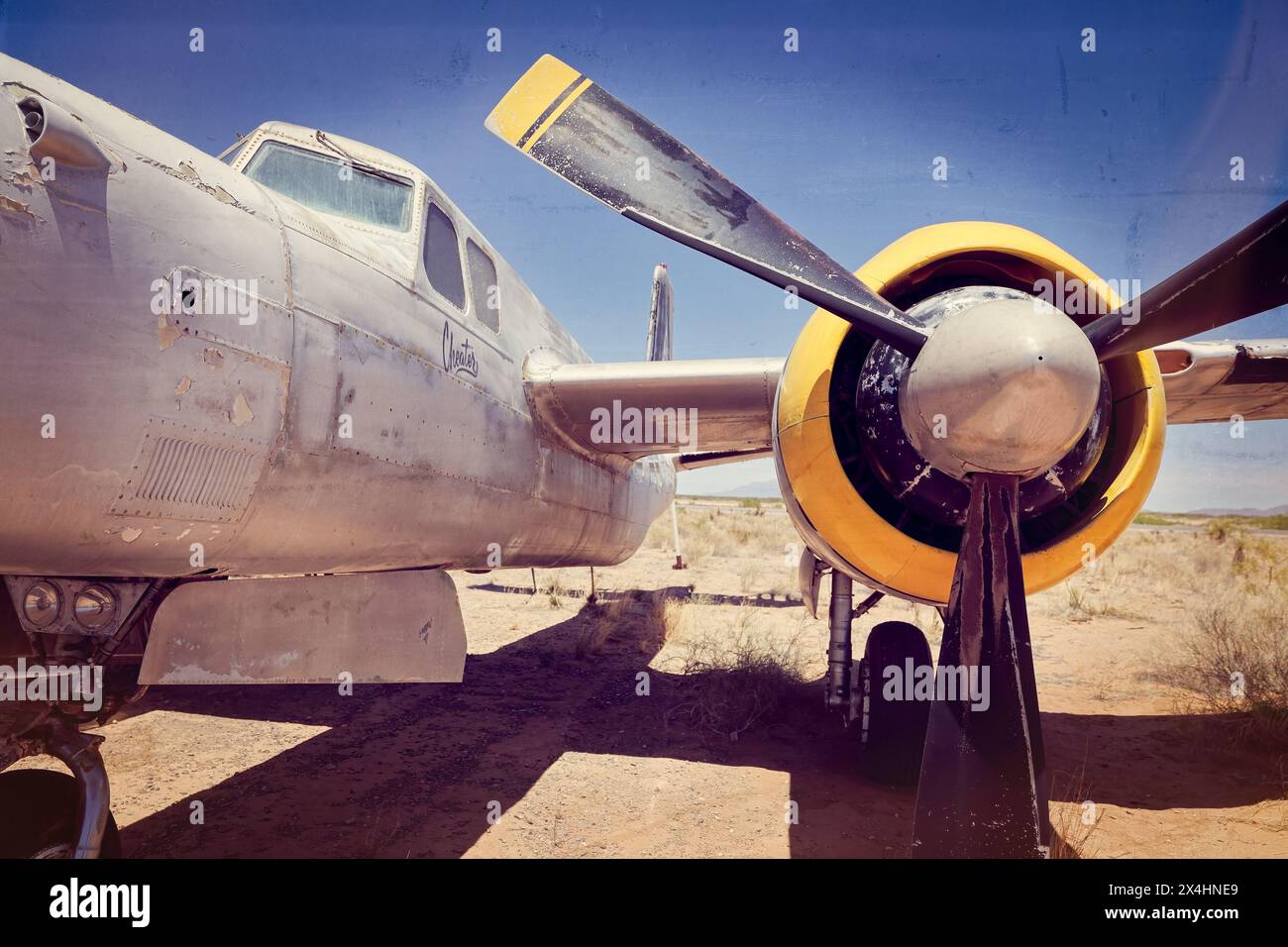 A Douglas A-26 Invader, named Intimate Invader, sits at the Santa ...