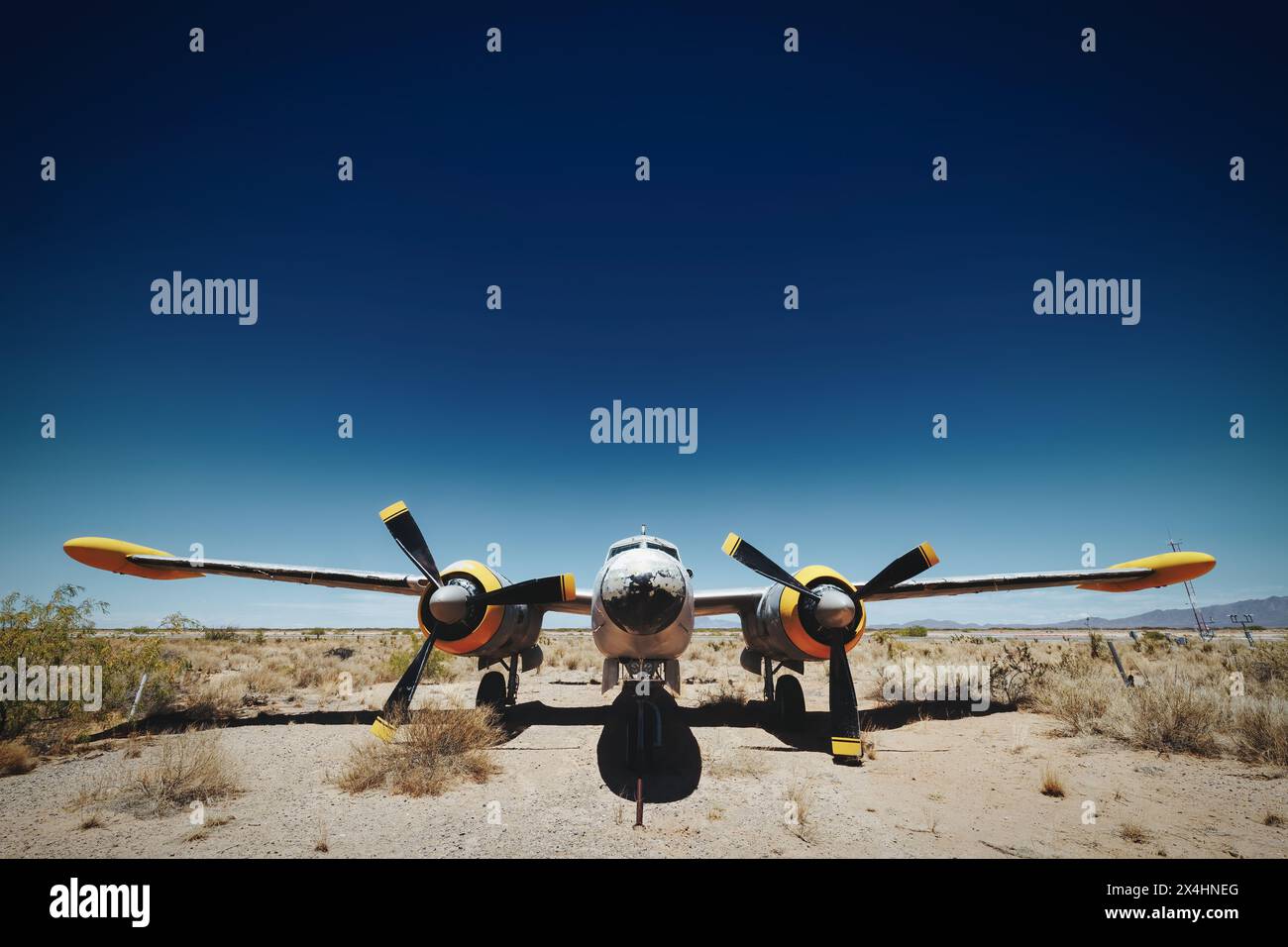A Douglas A-26 Invader, named Intimate Invader, sits at the Santa ...