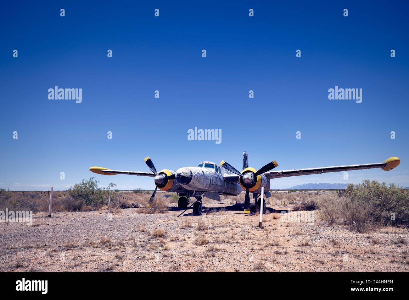 A Douglas A-26 Invader, named Intimate Invader, sits at the Santa ...