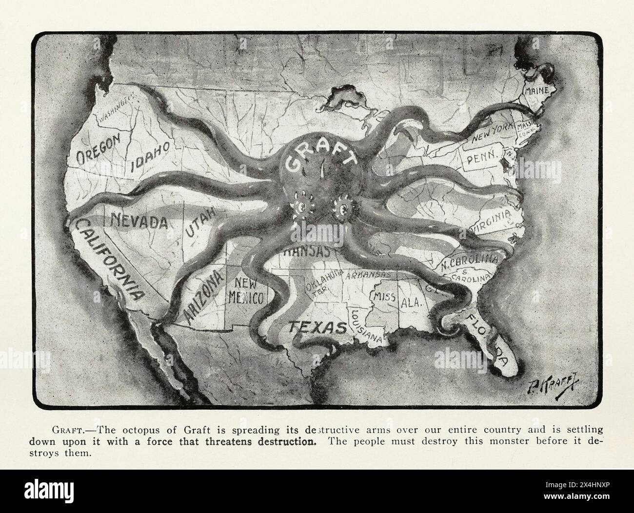 Tentacles of capitalist hi-res stock photography and images - Alamy