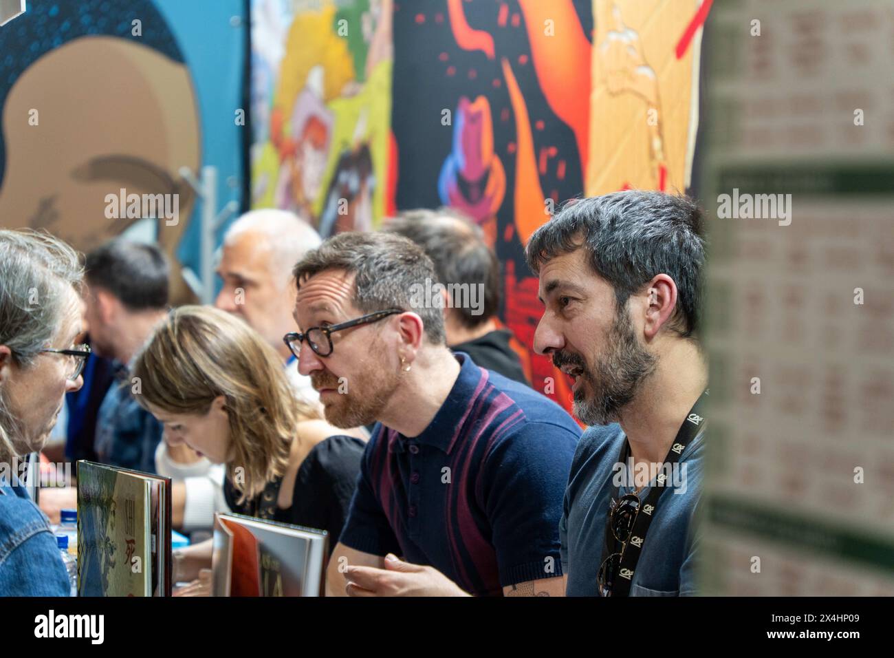 Barcelona, Spain. 03rd May, 2024. "Start the Comic Salon in Barcelona ...