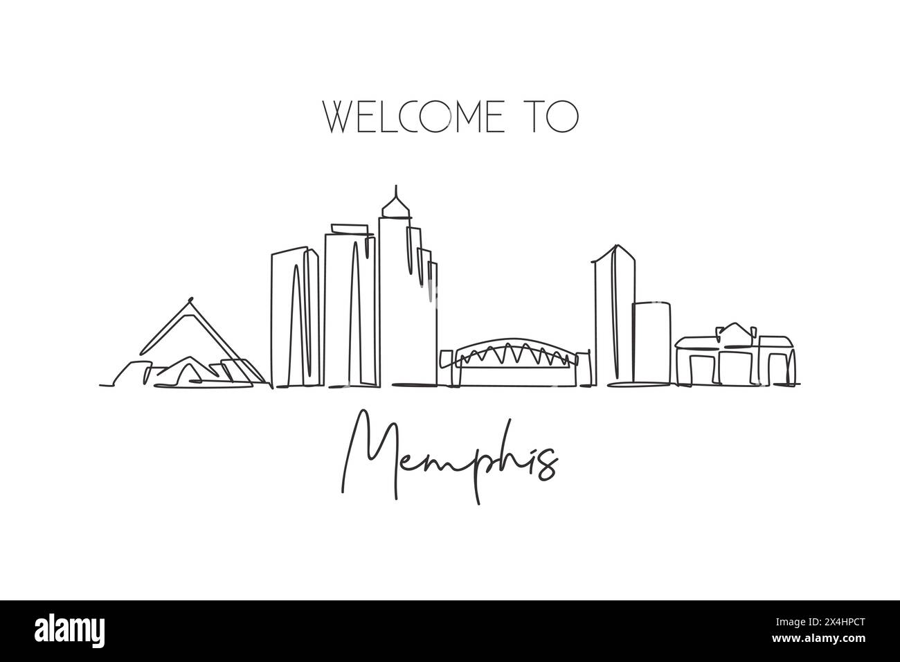 Memphis aerial Cut Out Stock Images & Pictures - Alamy