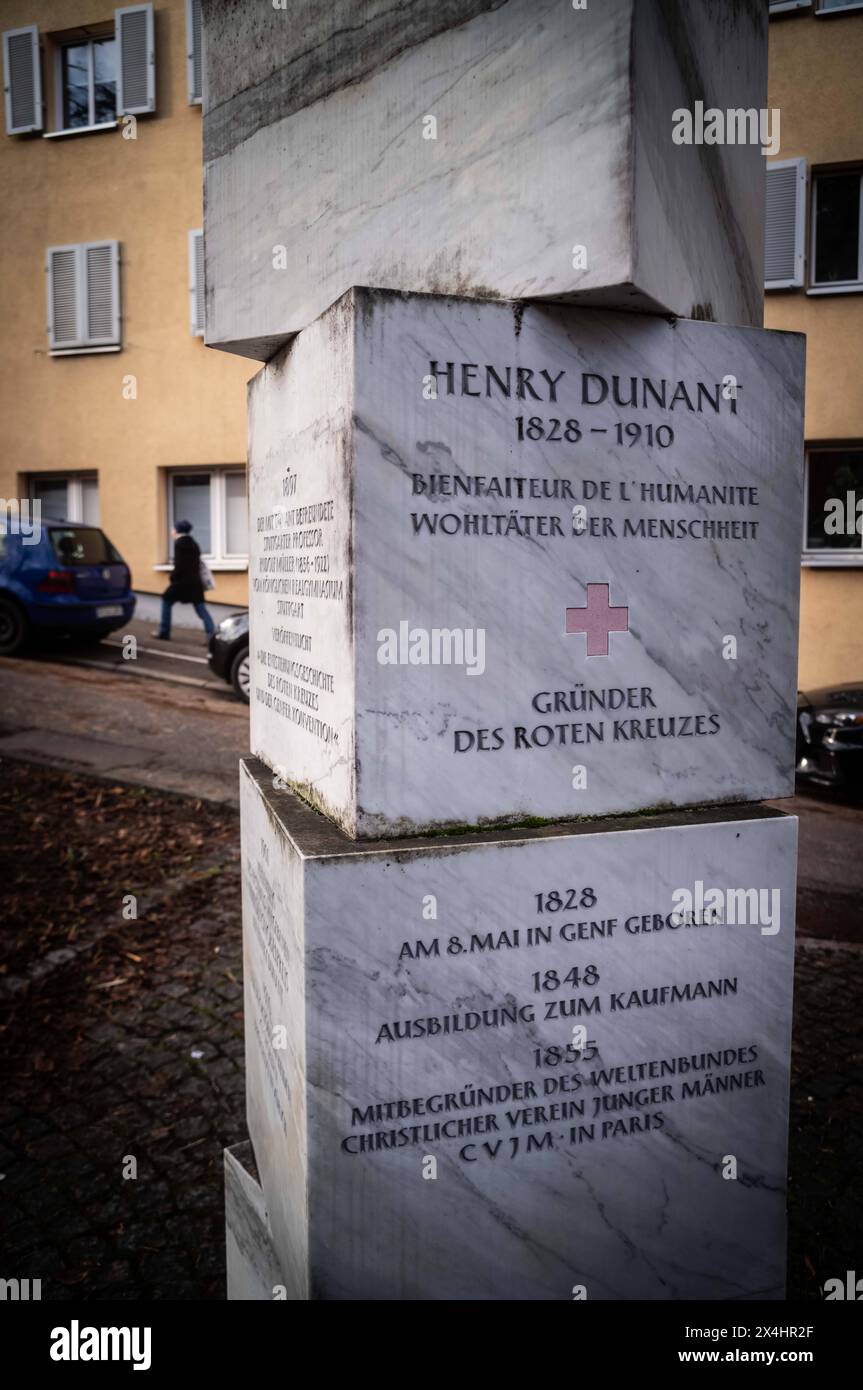 Denkmal von henri dunant hi-res stock photography and images - Alamy