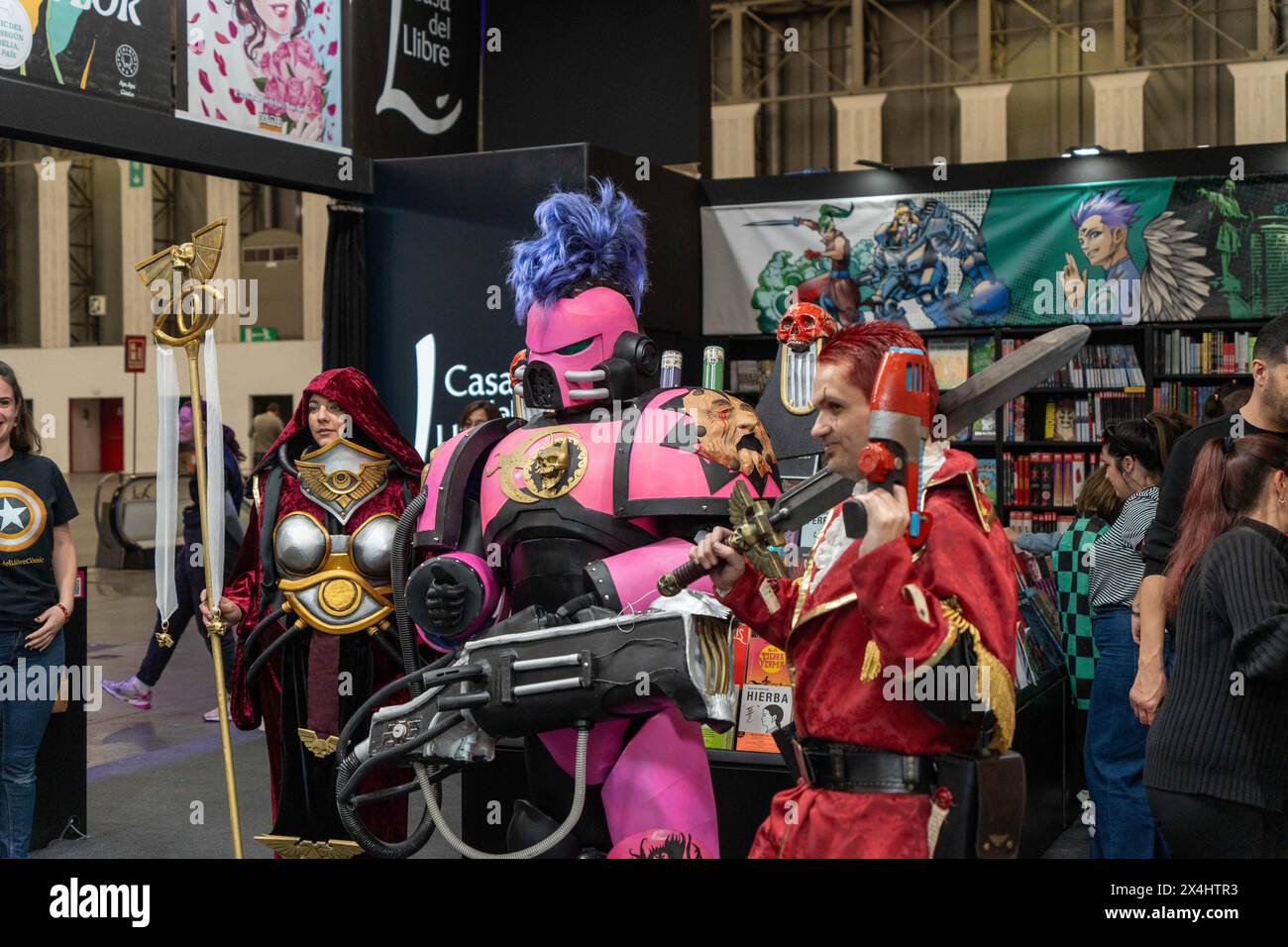 Barcelona, Spain. 03rd May, 2024. "Start the Comic Salon in Barcelona ...