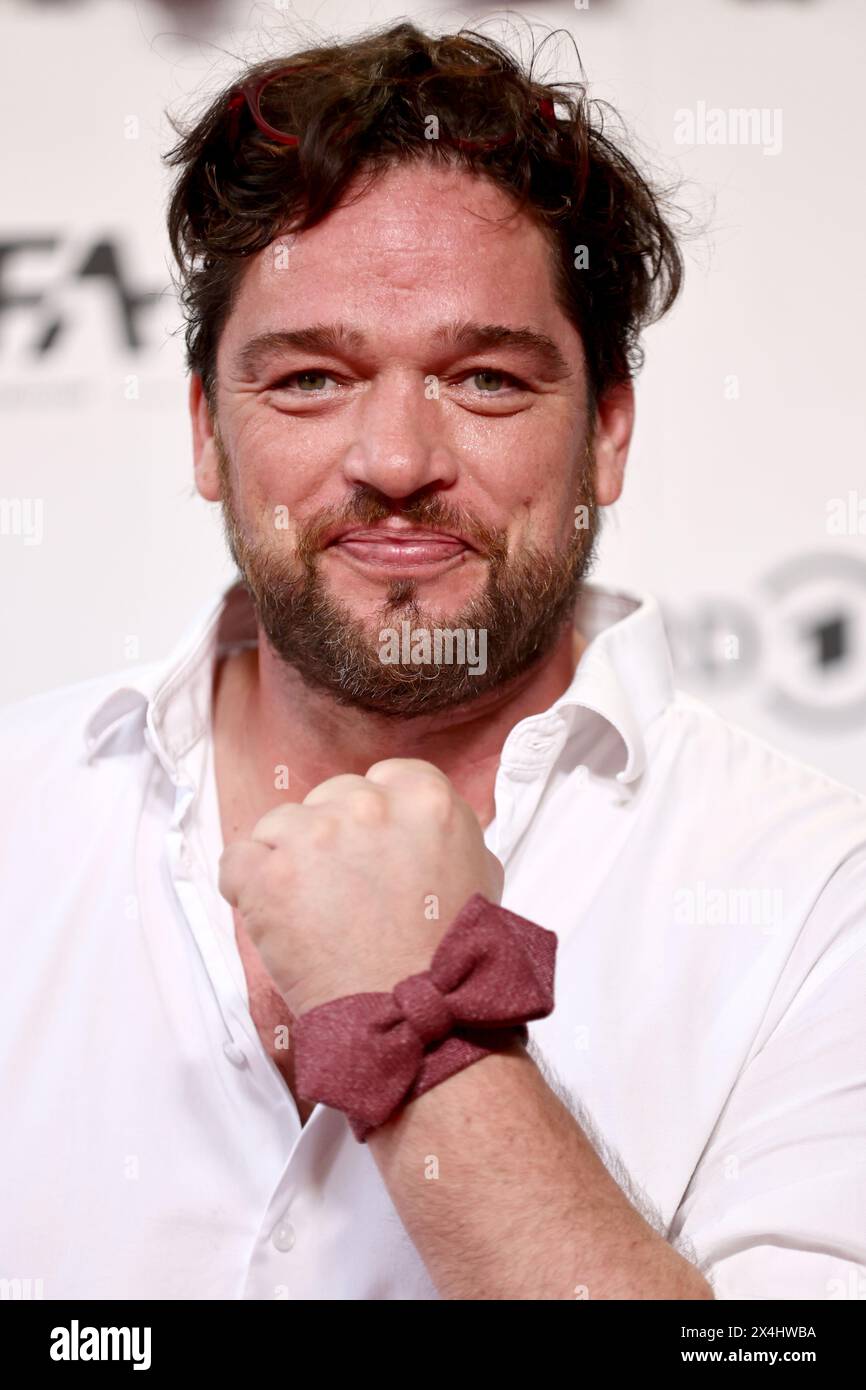 Berlin, Germany. 03rd May, 2024. Actor Ronald Zehrfeld attends the ...