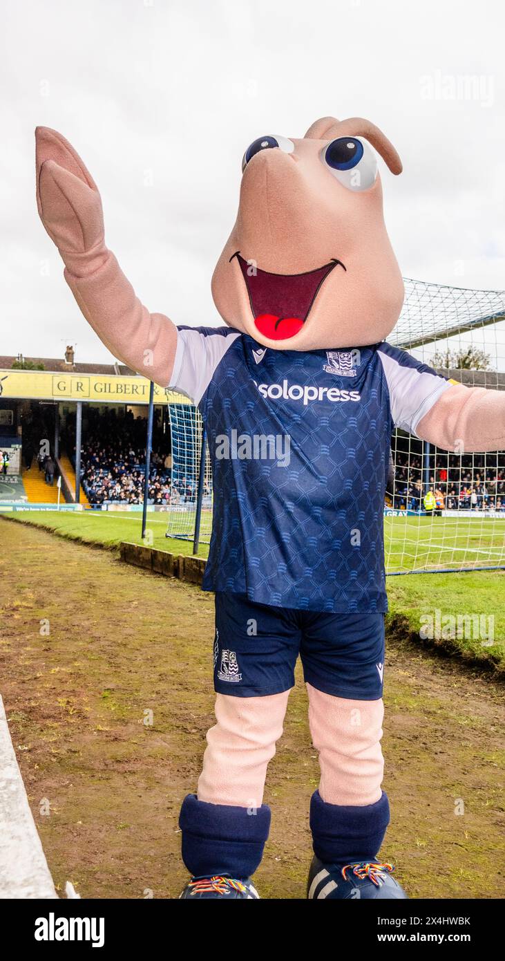 Southend united mascot sammy the shrimp hi-res stock photography and ...