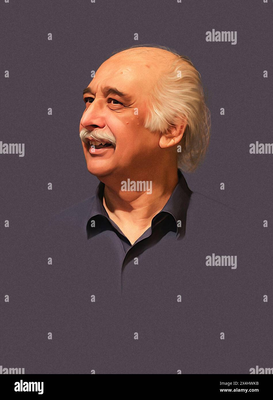 Digital Portrait Art work Stock Photo - Alamy