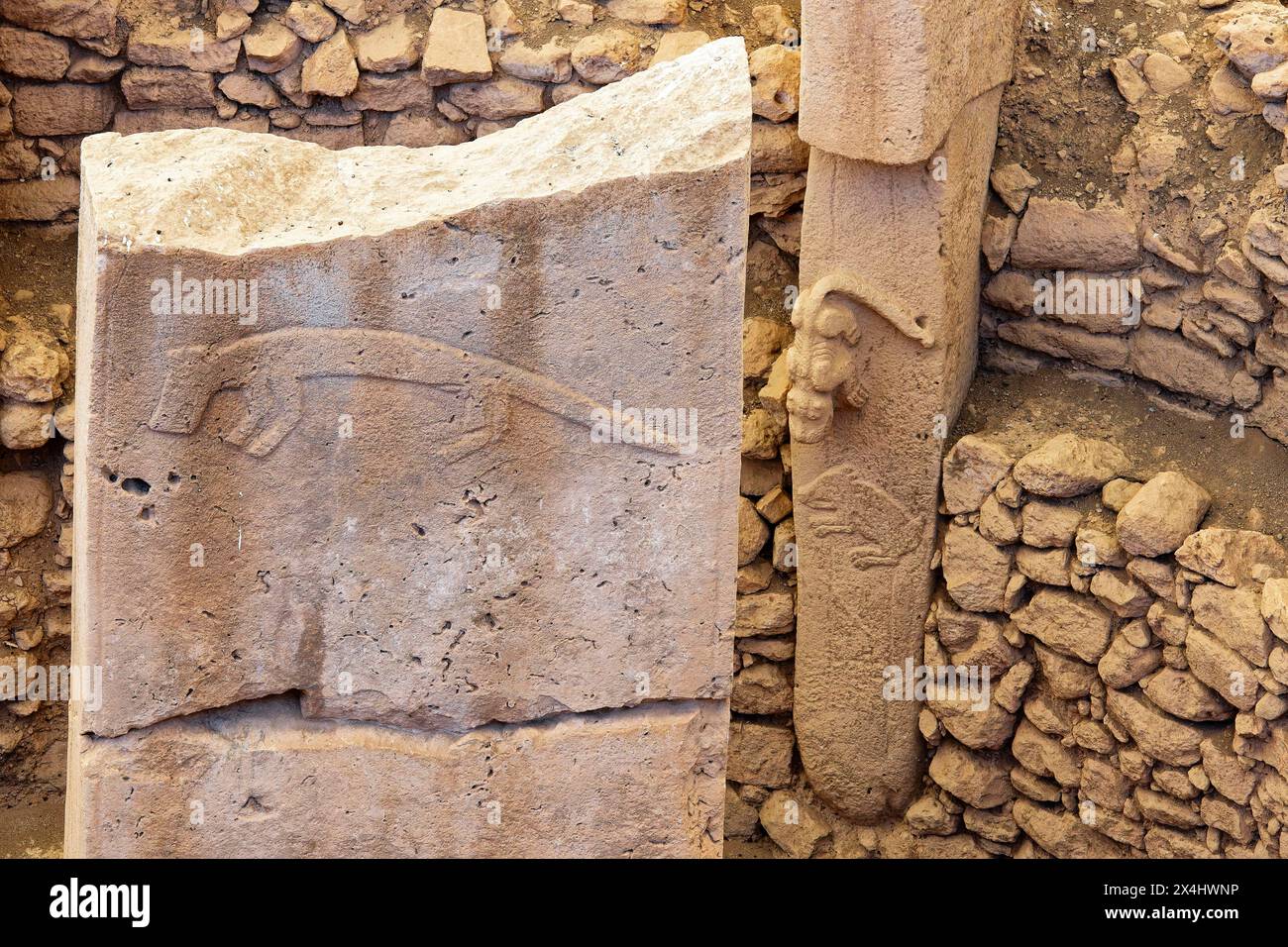 Gobekli tepe relief hi-res stock photography and images - Alamy