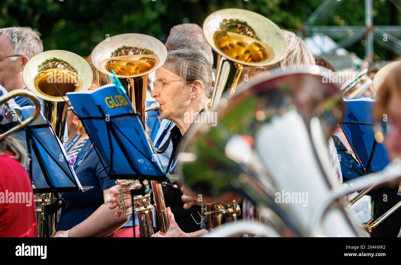 Hamburg, Germany. 03rd May, 2024. At the start of the 3rd German ...