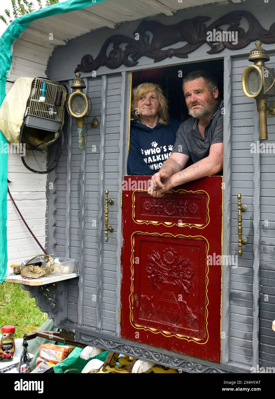 Traditional romany hi-res stock photography and images - Alamy