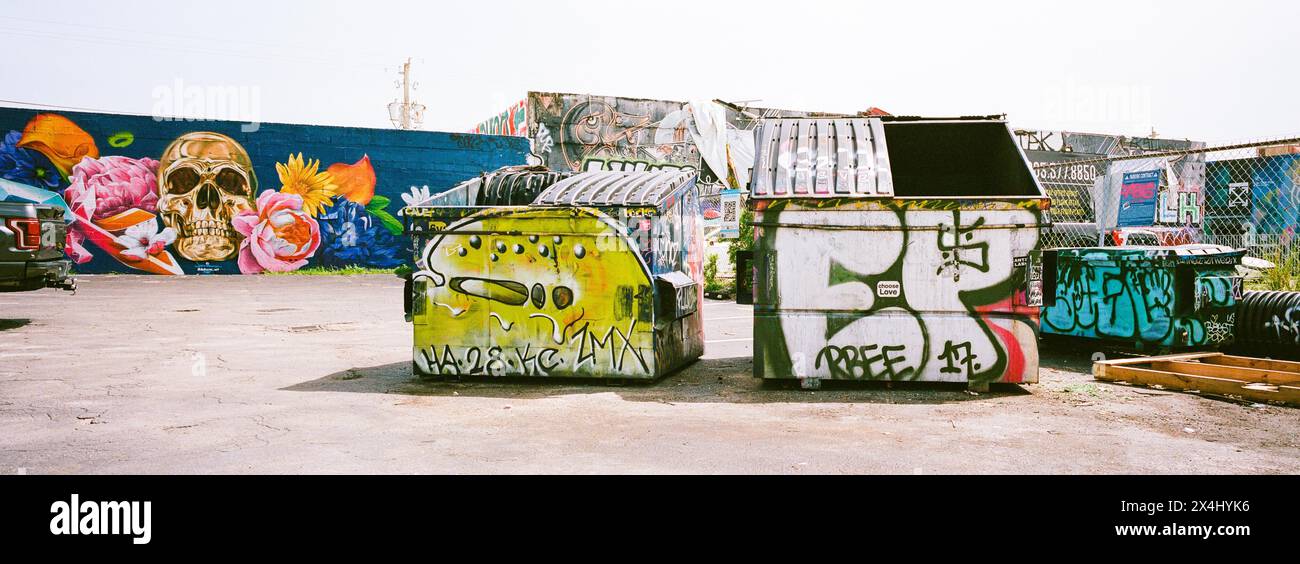 Wynwood Walls Graffiti, Wynwood, Miami, Florida, USA Stock Photo - Alamy