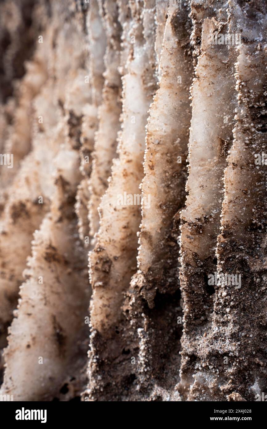Salt structures, Valle de la Luna, San Pedro de Atacama, Antofagasta ...