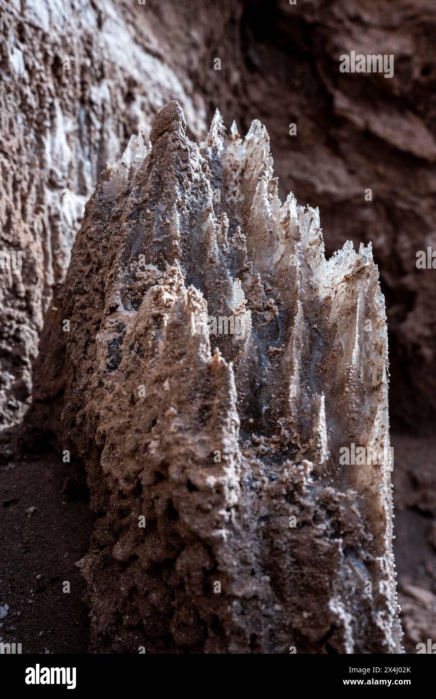 Salt structures, Valle de la Luna, San Pedro de Atacama, Antofagasta ...
