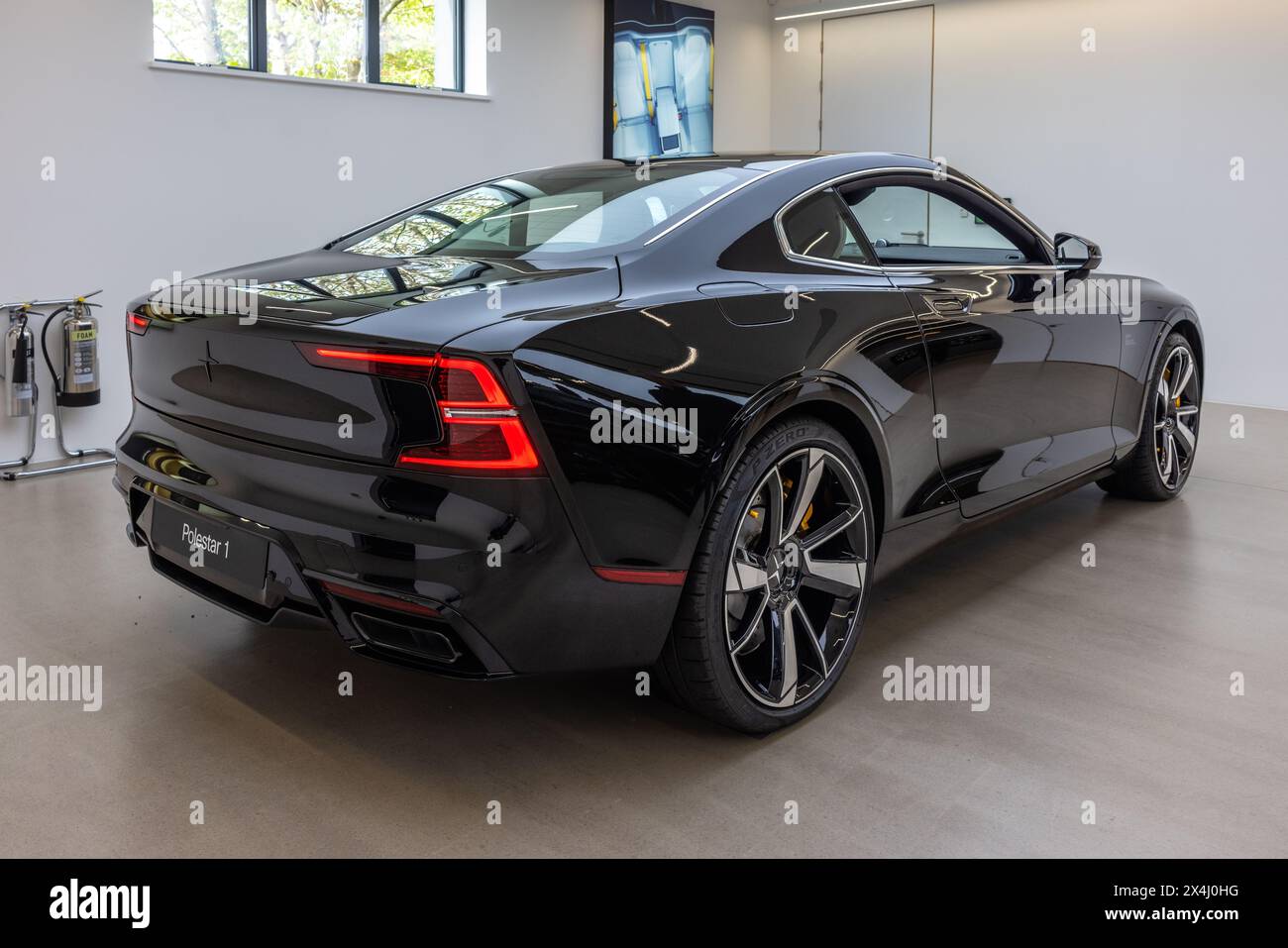 Polestar 1, on display at Polestar Bicester on the 21st April 2024 ...