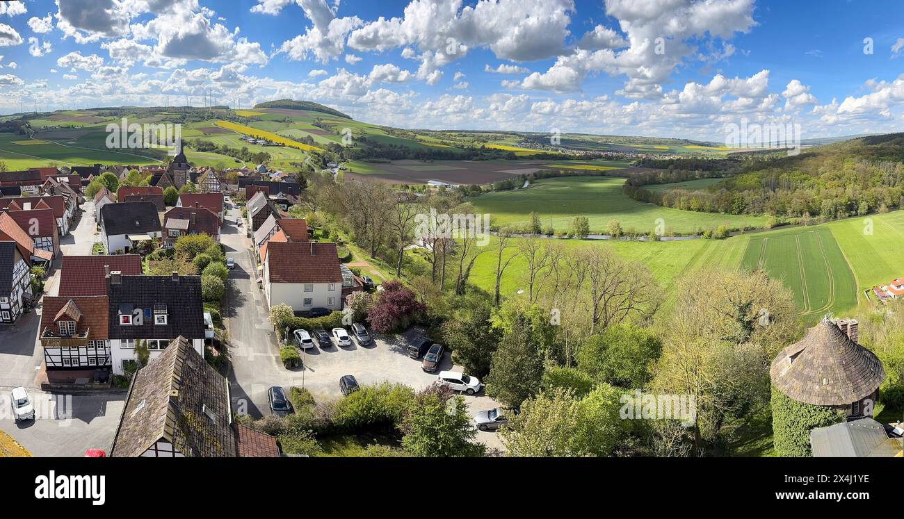 View from large castle tower tower of 13th century castle today castle ...