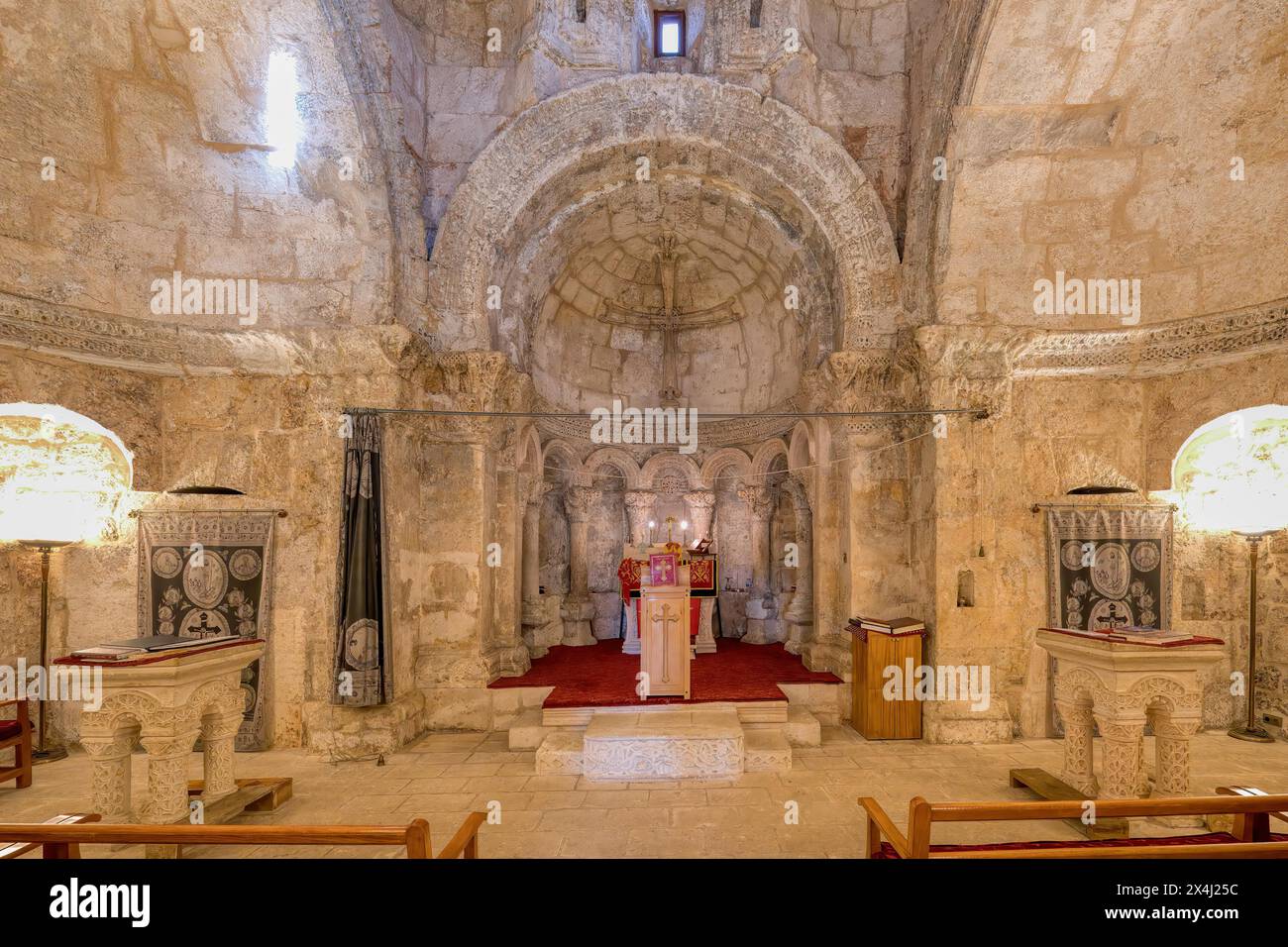 Syrian Orthodox Meyrien Ana Monastery and Church dedicated to the ...