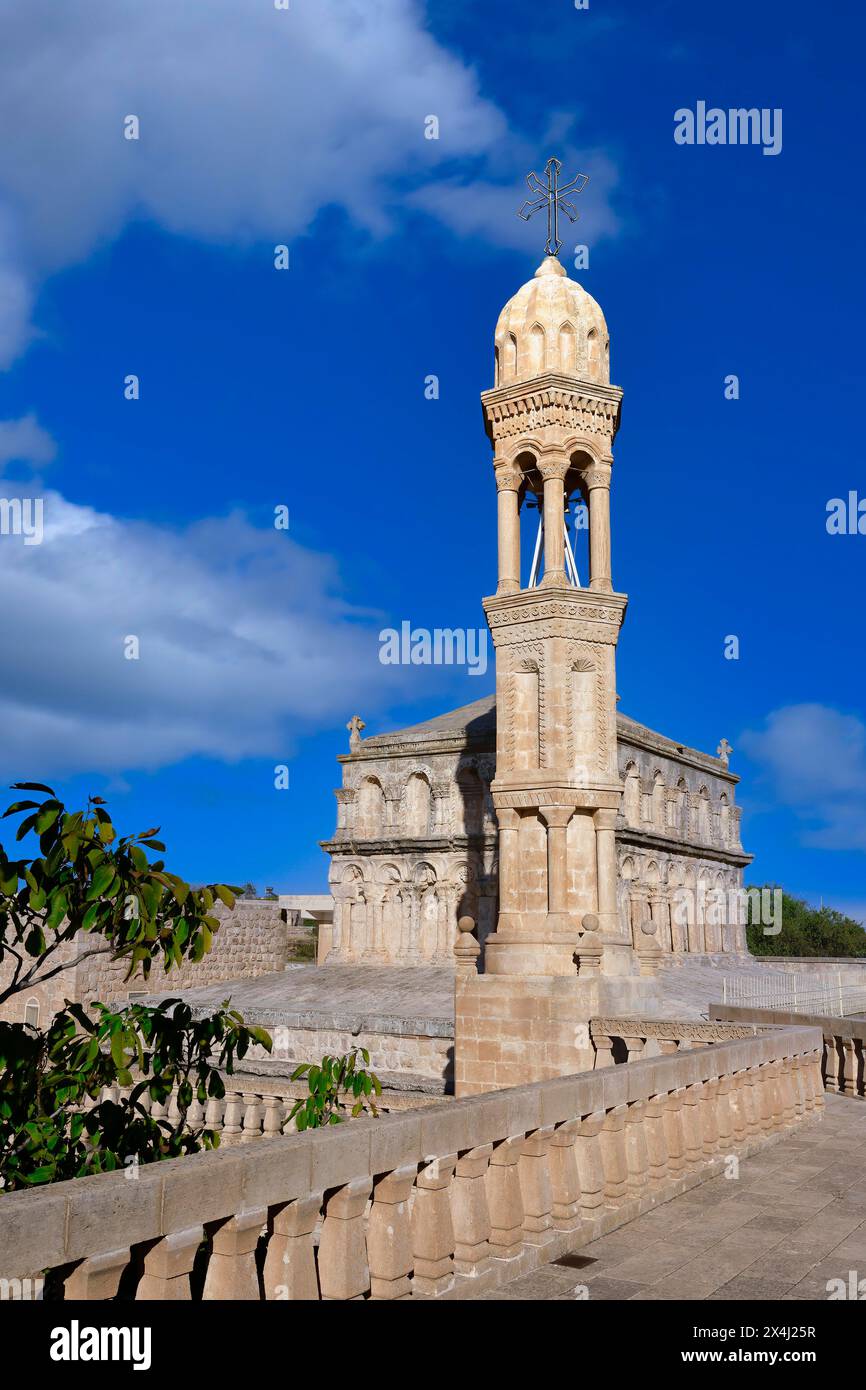 Syrian Orthodox Meyrien Ana Monastery and Church, Mardin, Turkey Stock ...