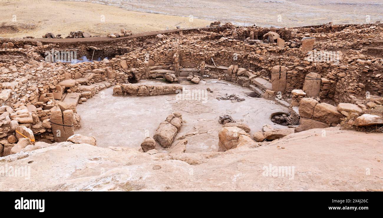 Neolithic Archaeological Site Of Karahan Tepe Circular Stone Structure