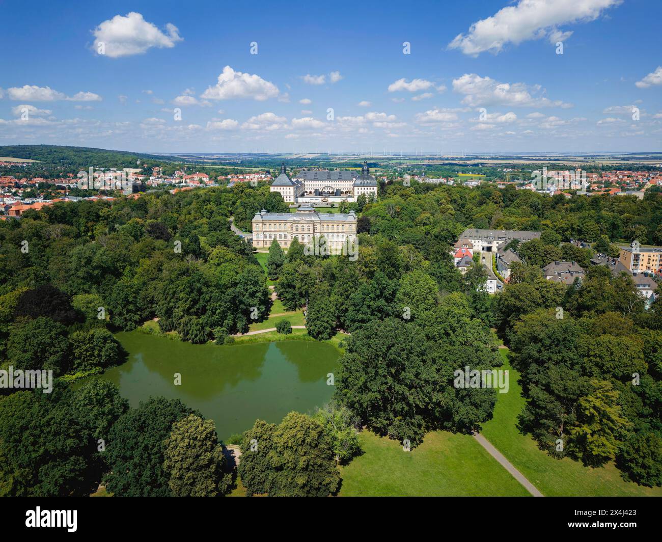 Gotha Castle Park, Gotha, Thuringia, Germany Stock Photo - Alamy