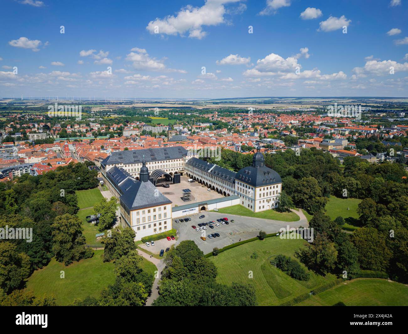Friedenstein Castle, Gotha, Thuringia, Germany Stock Photo - Alamy