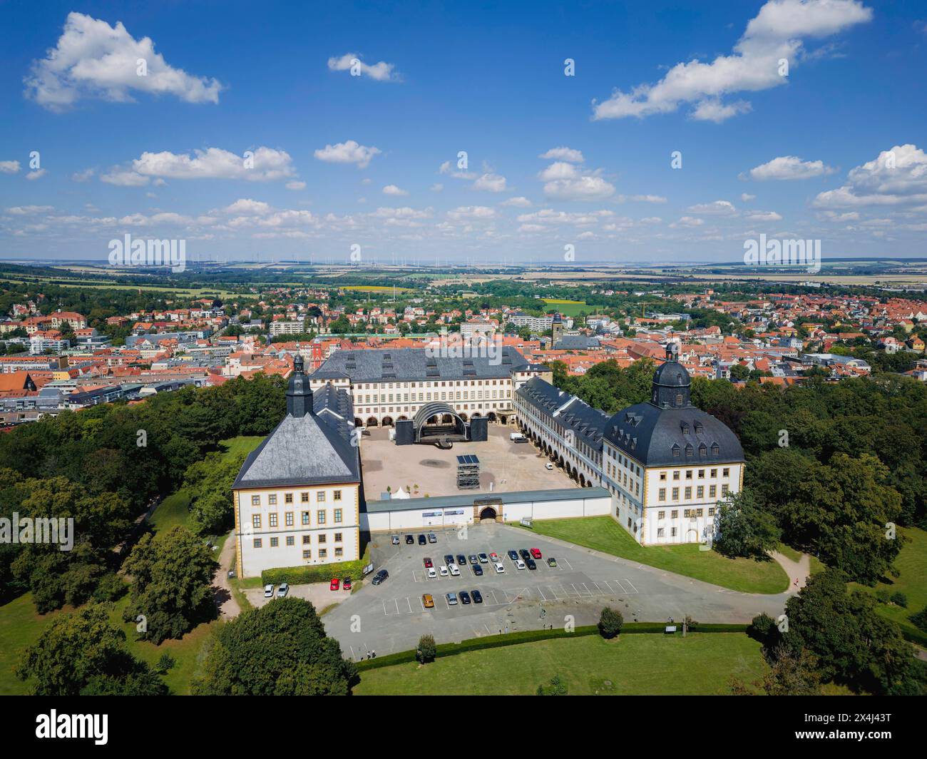Friedenstein Castle, Gotha, Thuringia, Germany Stock Photo - Alamy