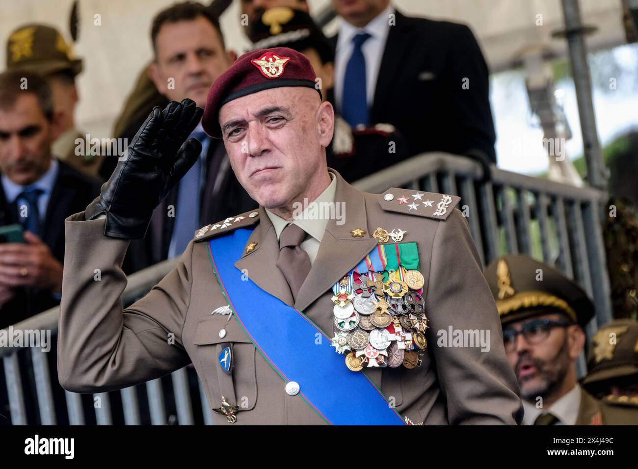 Roma, Italia. 03rd May, 2024. il Capo di Stato Maggiore dell'EI Gen ...