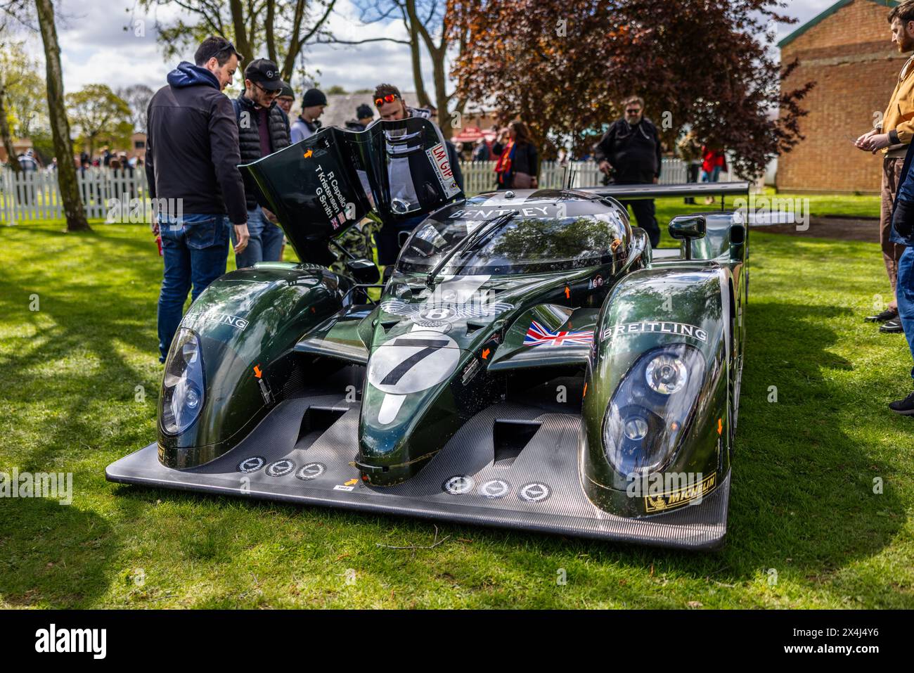 2003 Bentley Speed 8, on display at the April Scramble held at the ...
