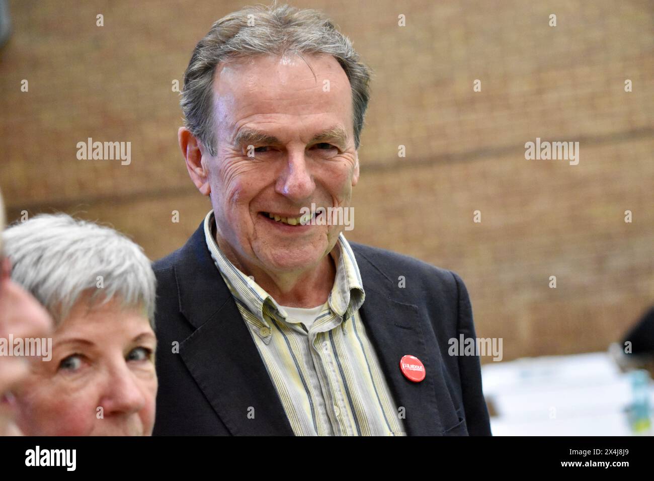 Stockton-on-Tees, UK. 03 May 2024. Former Cleveland PCC Barry Coppinger ...
