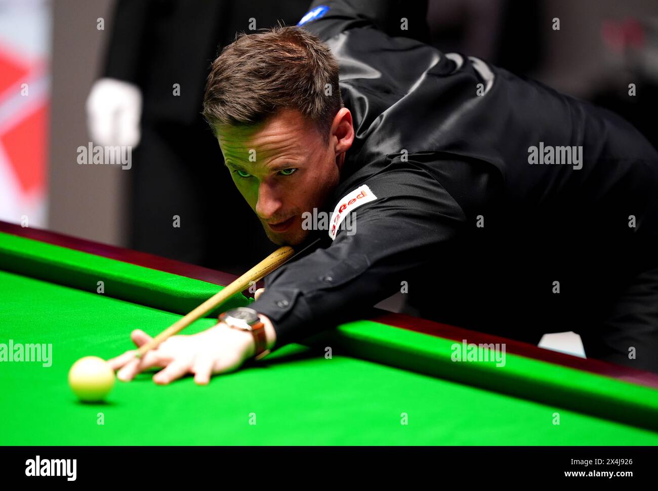 David Gilbert during his semi-final match against Kyren Wilson (not ...