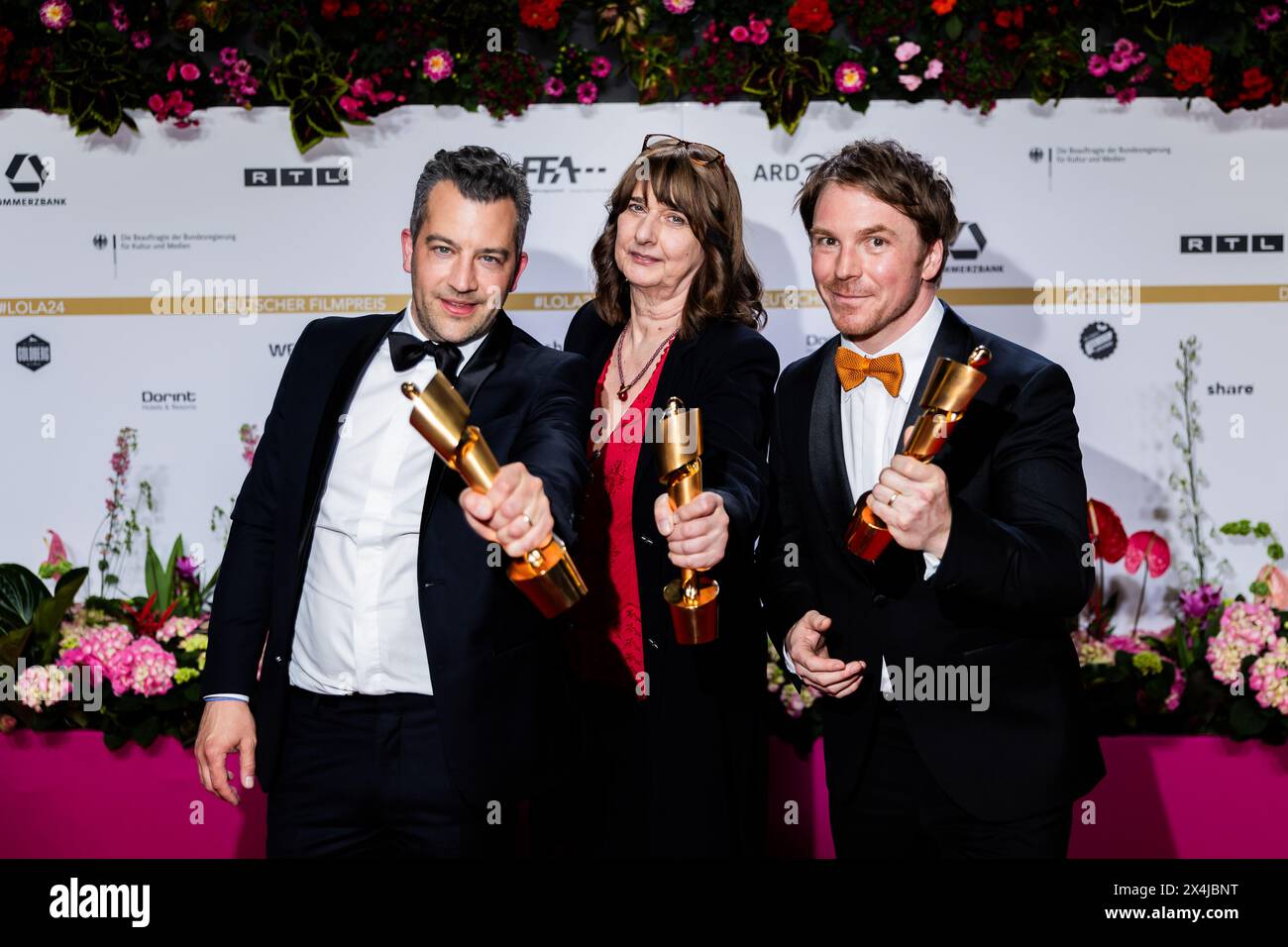 Berlin, Germany. 03rd May, 2024. Christoph Daniel (l-r), Sonja Schmitt ...