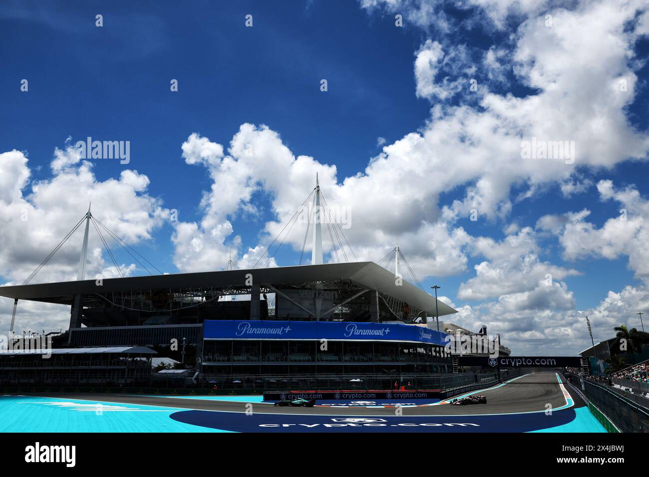 Miami, USA. 03rd May, 2024. Lance Stroll (CDN) Aston Martin F1 Team ...