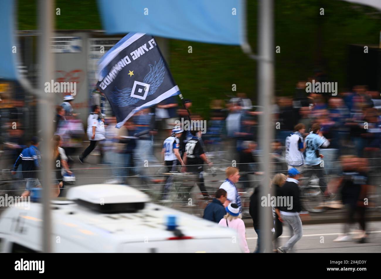 Volksparkstadion flag hi-res stock photography and images - Alamy
