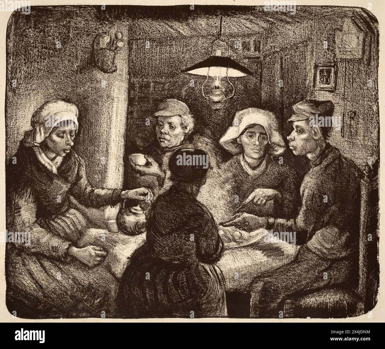 The potato eaters van gogh hi-res stock photography and images - Alamy