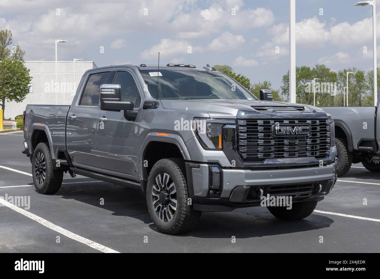 Kokomo - May 2, 2024: GMC Sierra 2500 4WD Denali Ultimate display. GMC ...