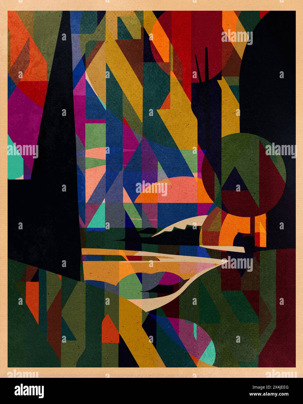 Retro poster 1970 hi-res stock photography and images - Alamy