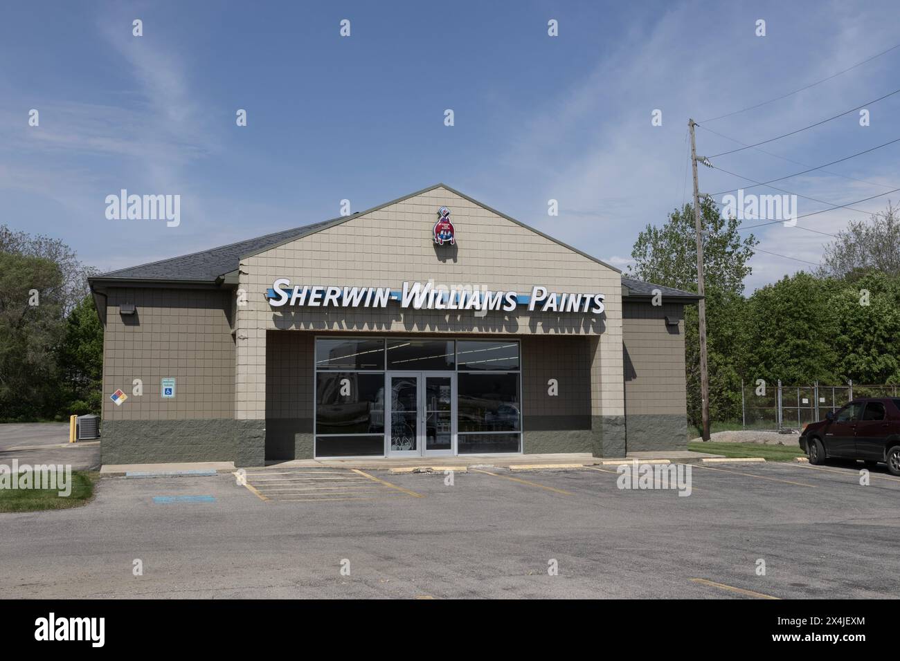 Logansport - May 2, 2024: Sherwin-Williams retail paint and coating ...