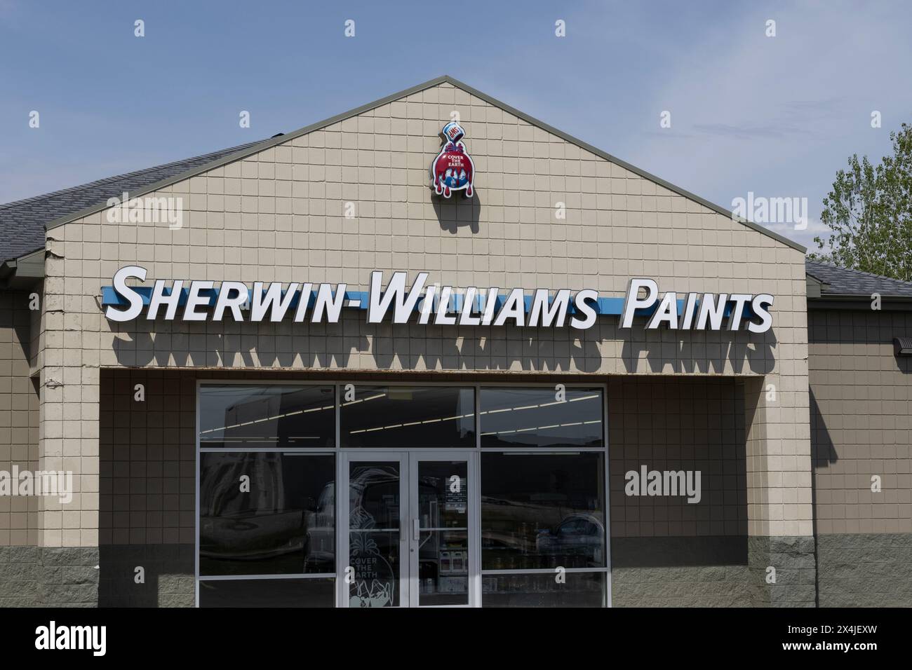 Logansport - May 2, 2024: Sherwin-Williams retail paint and coating ...