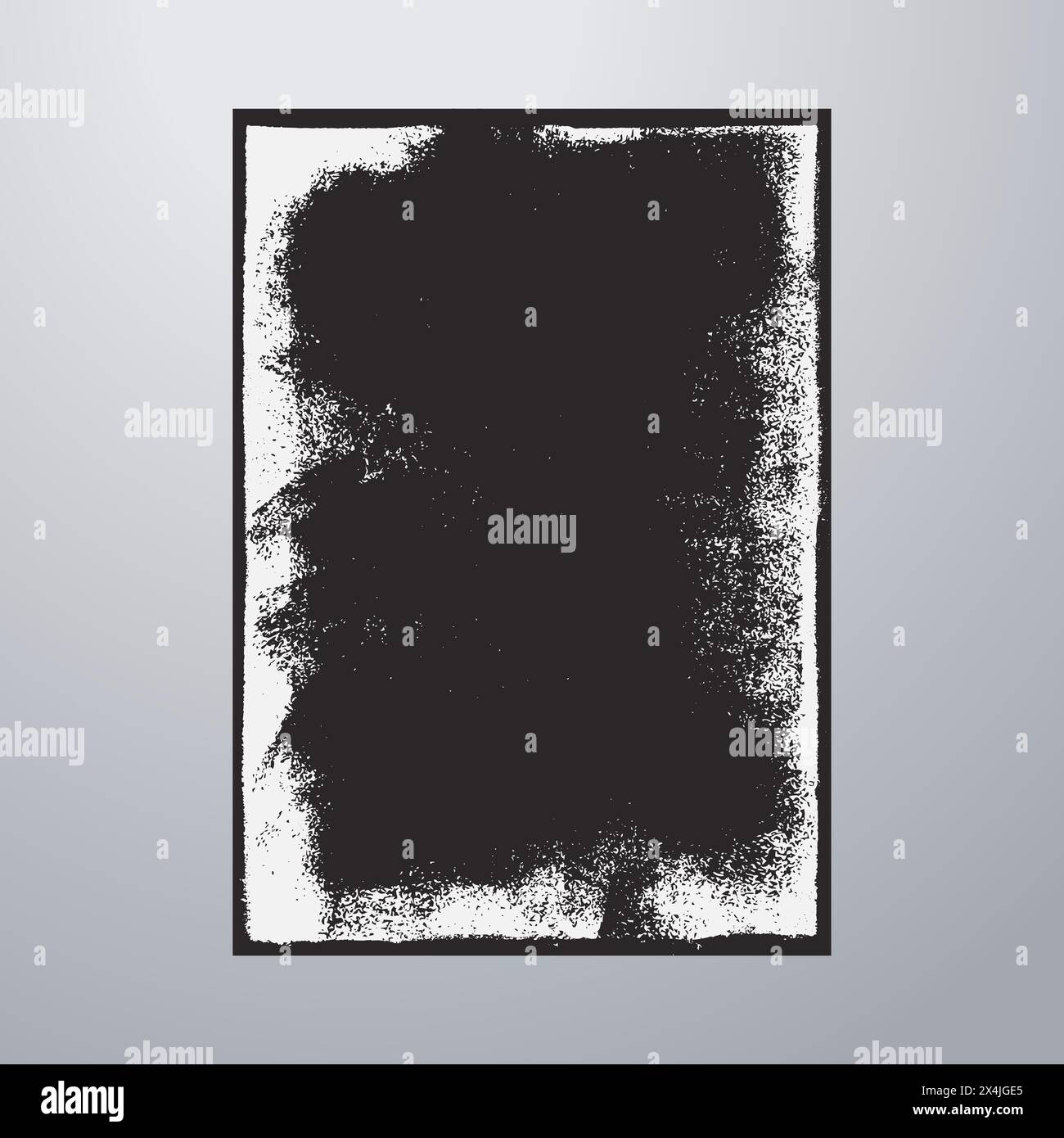 Simple frame with grunge texture style Stock Vector Image & Art - Alamy