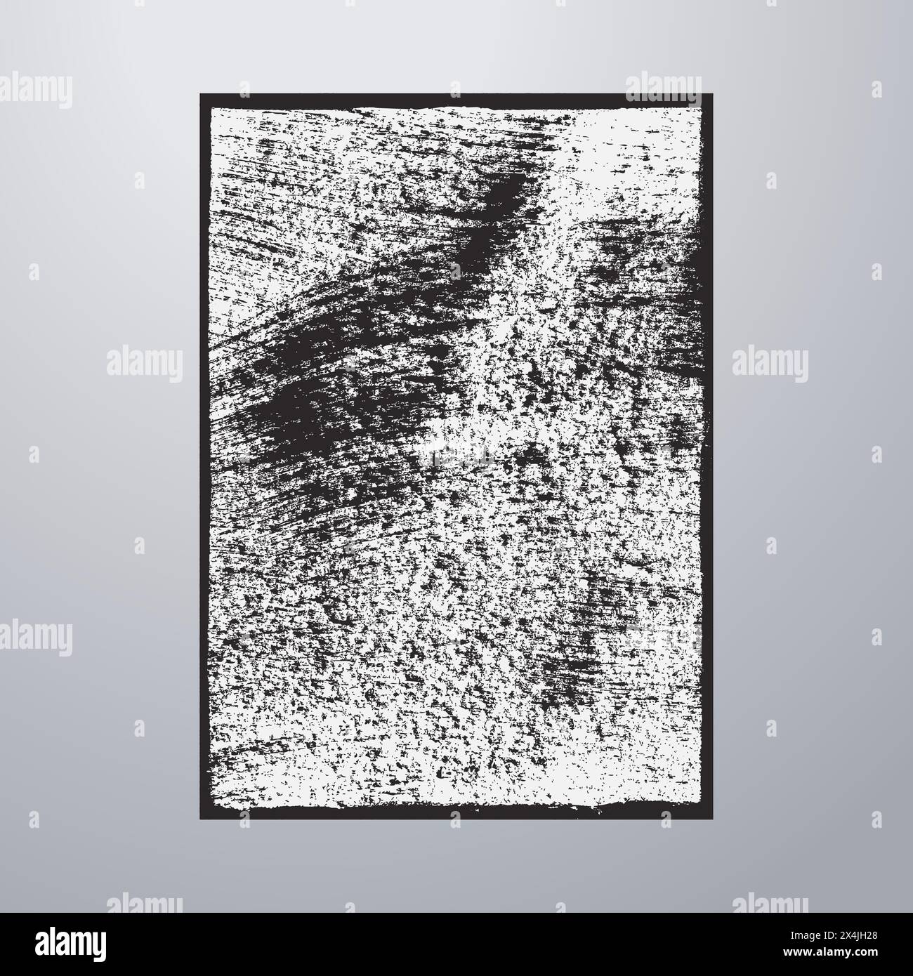 Simple frame with grunge texture style Stock Vector Image & Art - Alamy