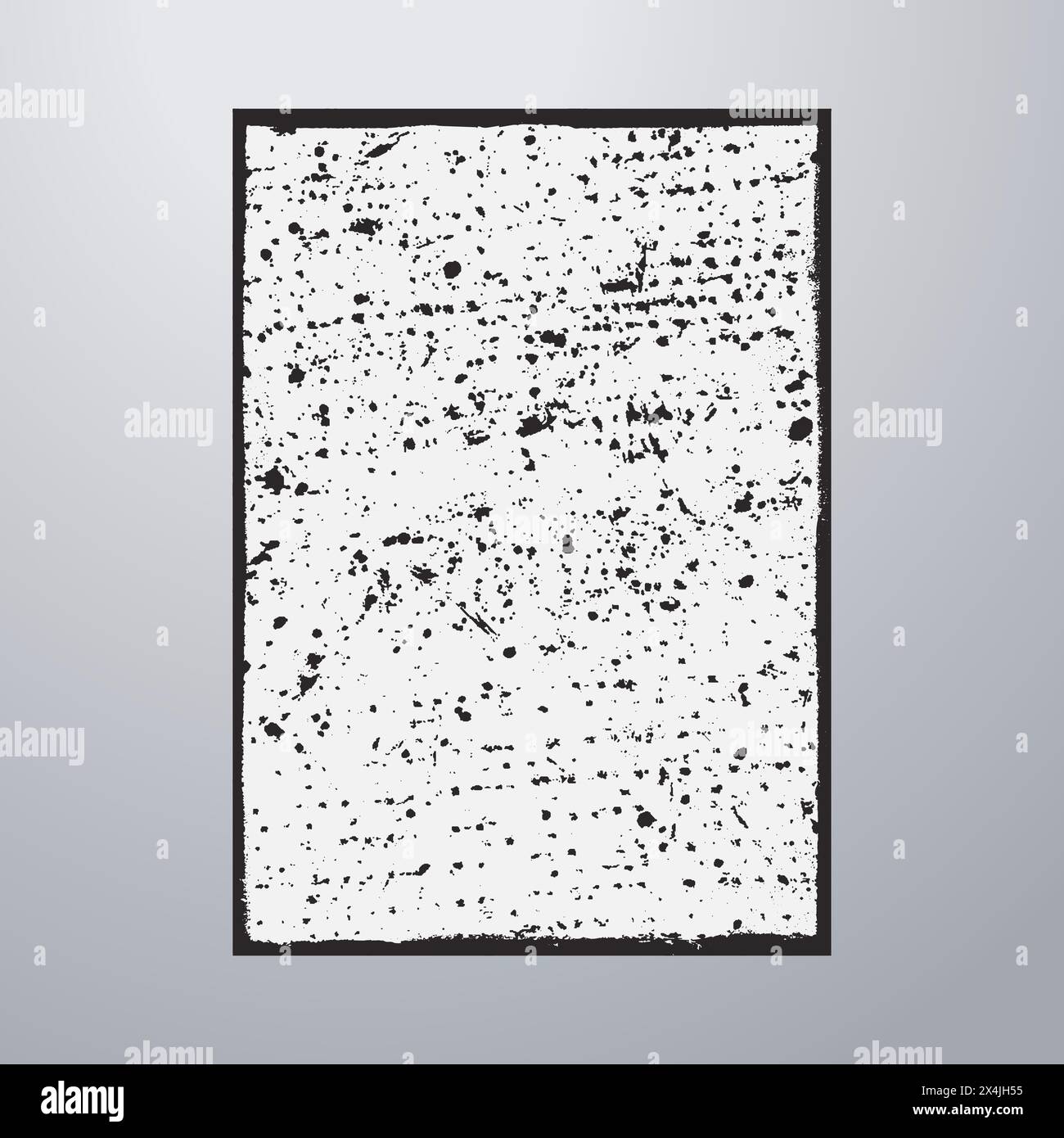 Simple frame with grunge texture style Stock Vector Image & Art - Alamy