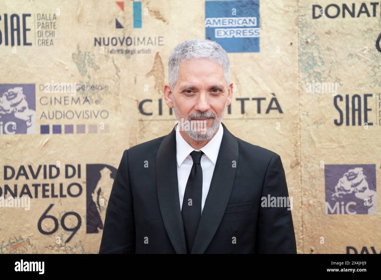 Rome, Italy, May 03, 2024 - Giuseppe Fiorello attends at red carpet ...