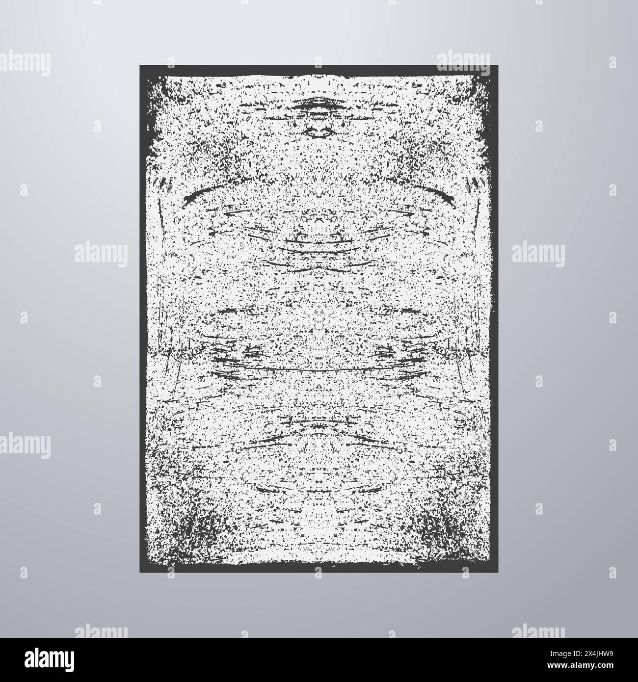 Simple frame with grunge texture style Stock Vector Image & Art - Alamy