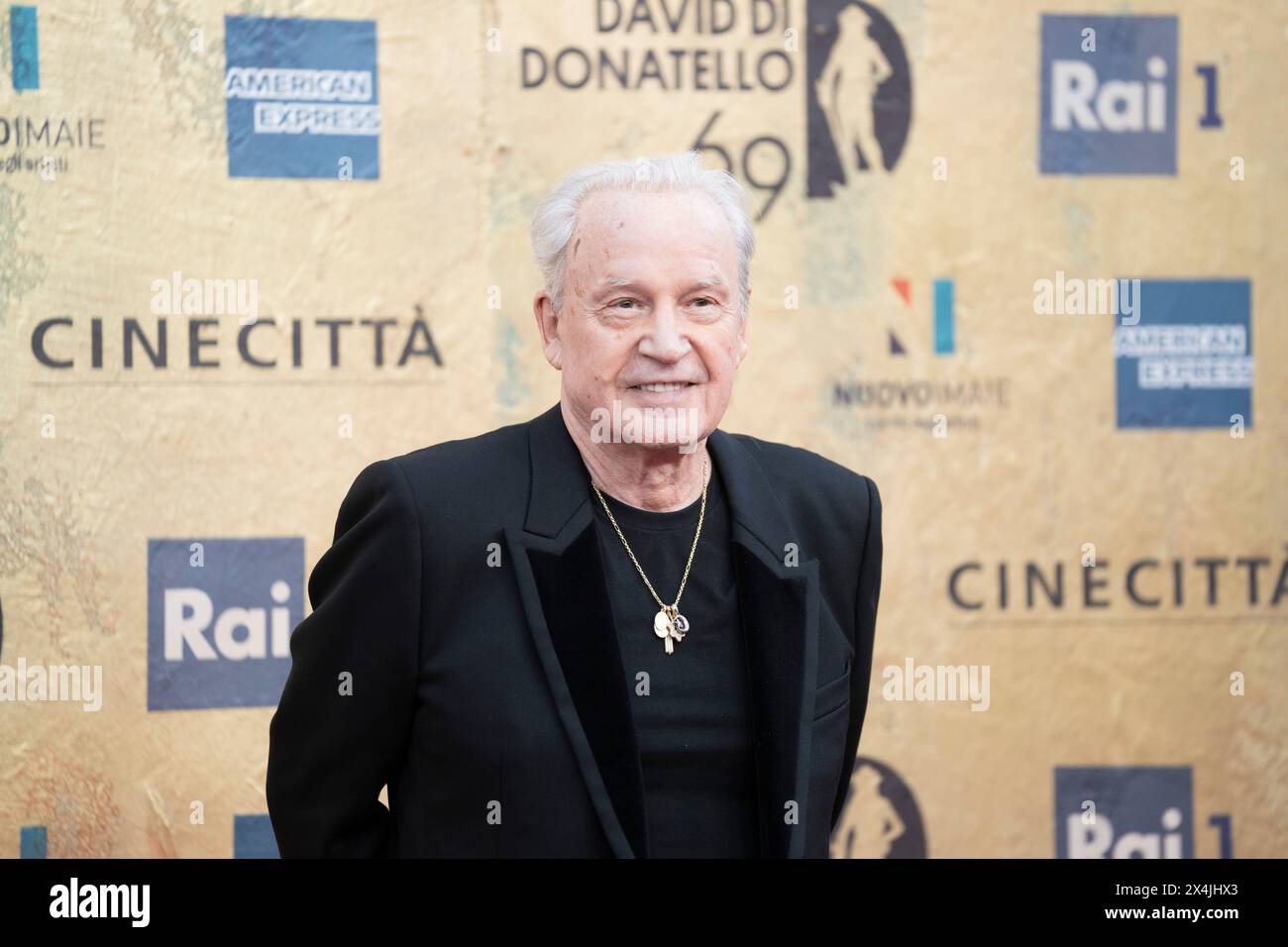 Rome, Italy, May 03, 2024 - Giorgio Moroder attends at red carpet during David di Donatello 2024 ...