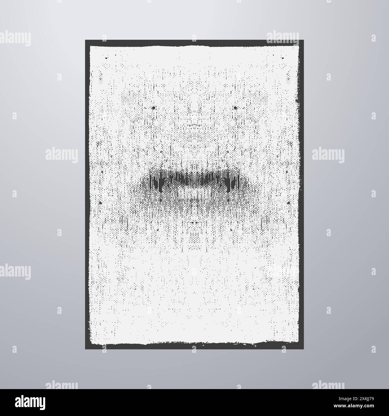 Simple frame with grunge texture style Stock Vector Image & Art - Alamy