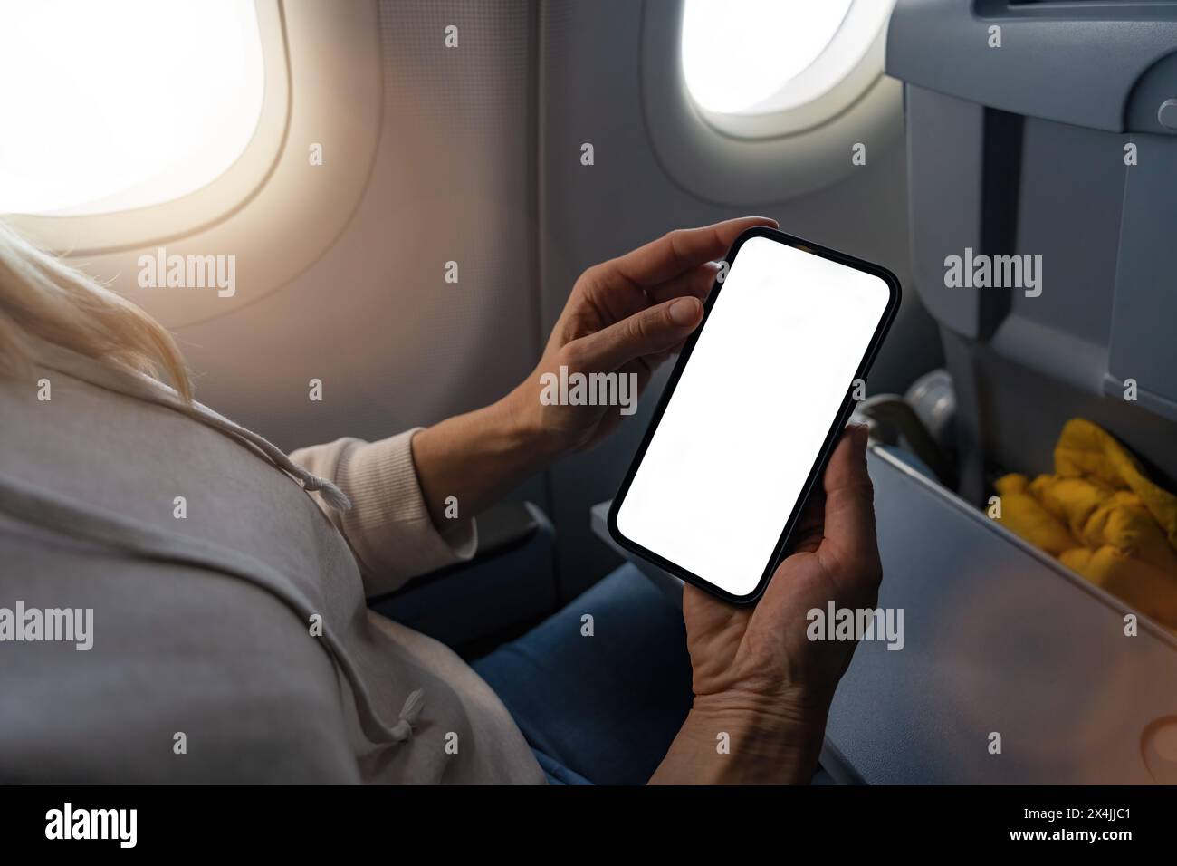 White flight mode in mobile hi-res stock photography and images - Alamy