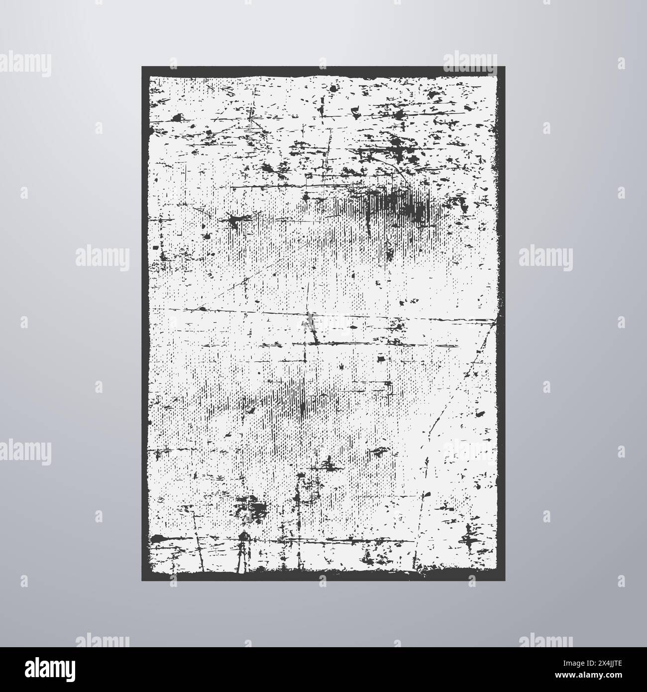 Simple frame with grunge texture style Stock Vector Image & Art - Alamy