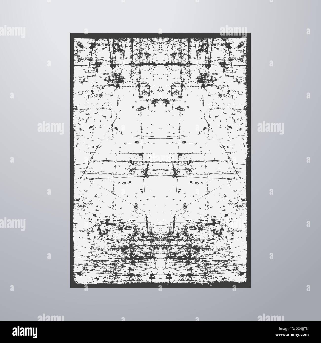 Simple frame with grunge texture style Stock Vector Image & Art - Alamy