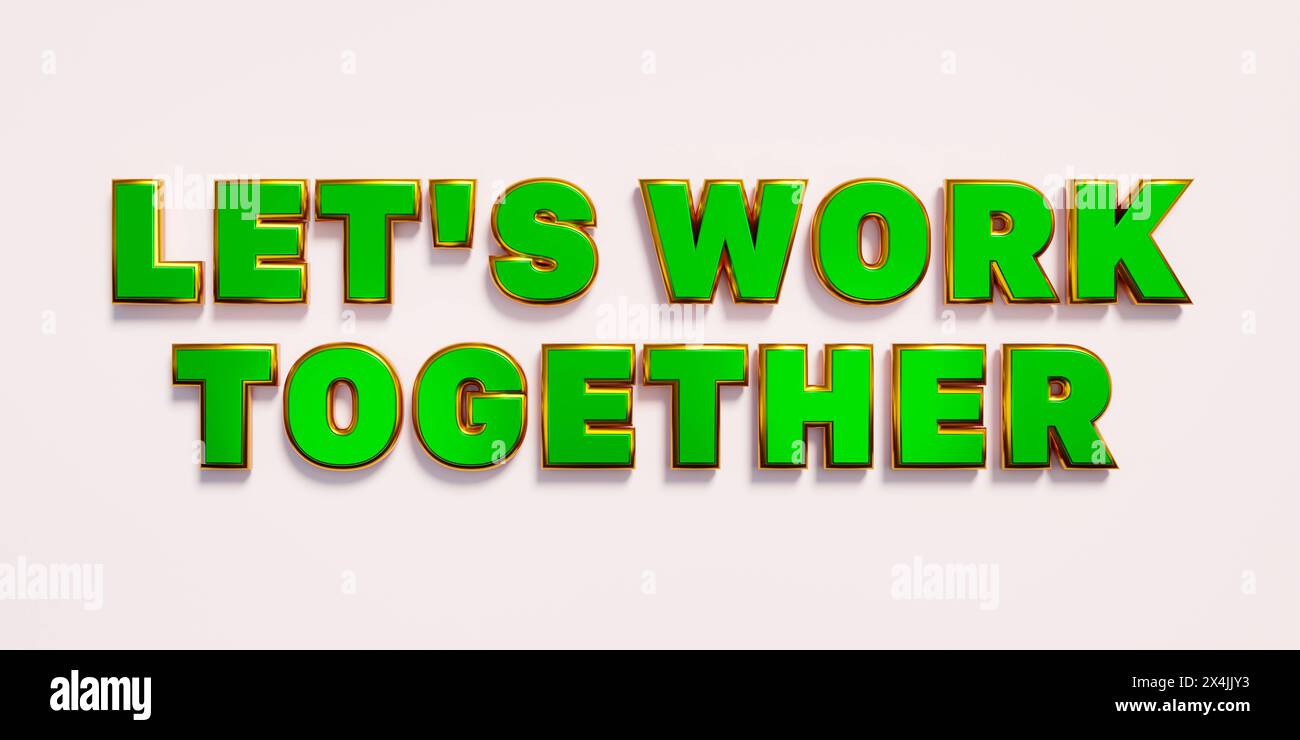 Unity teamwork 3d hi-res stock photography and images - Alamy